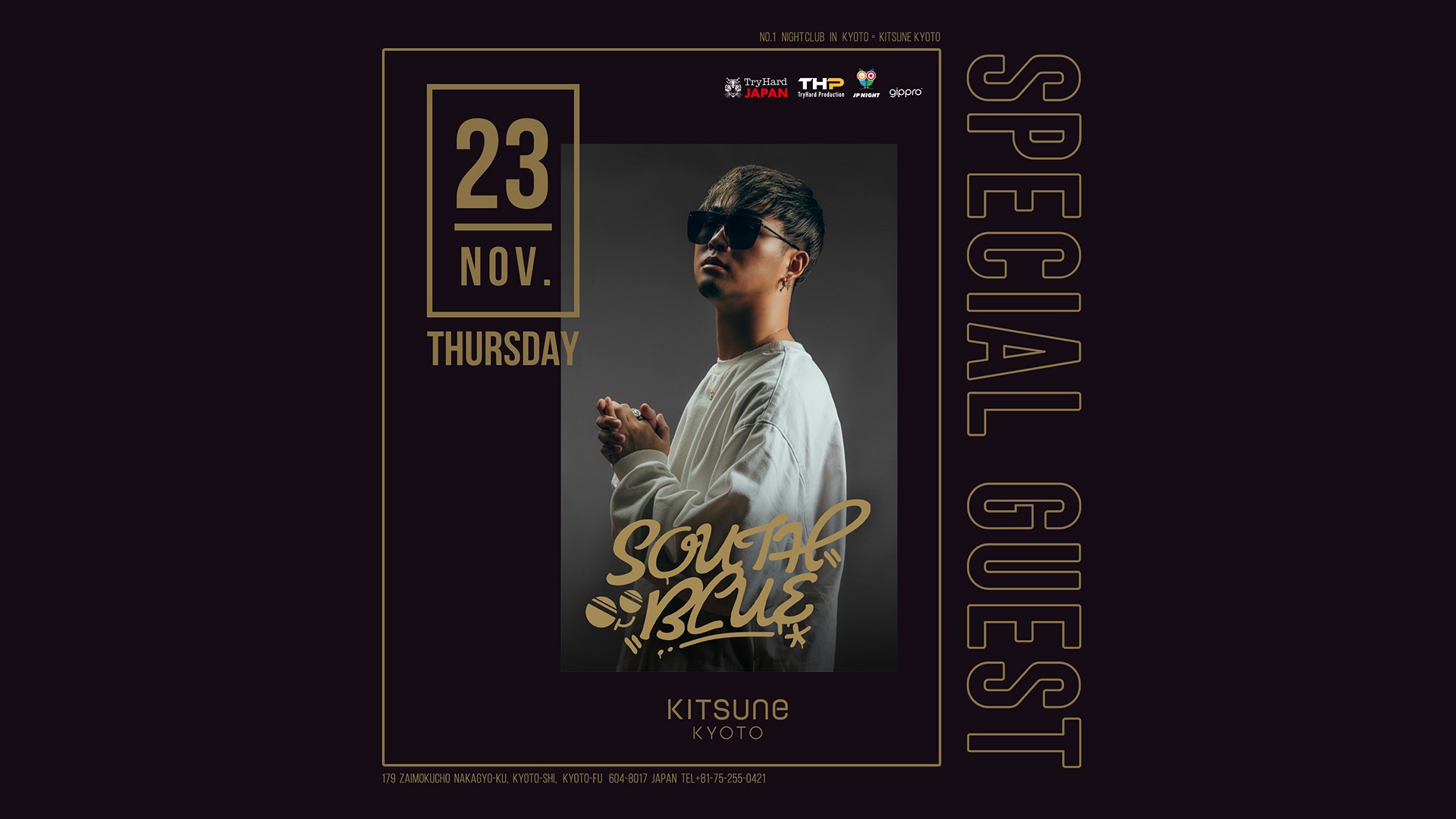 SOUTH BLUE | 京都最大級のNightClub(ナイトクラブ)KITSUNE KYOTO キツネキョウト